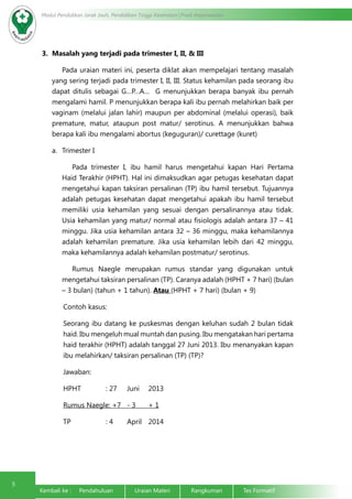 Konsep dasar ibu hamil normal dan komplikasi | PDF