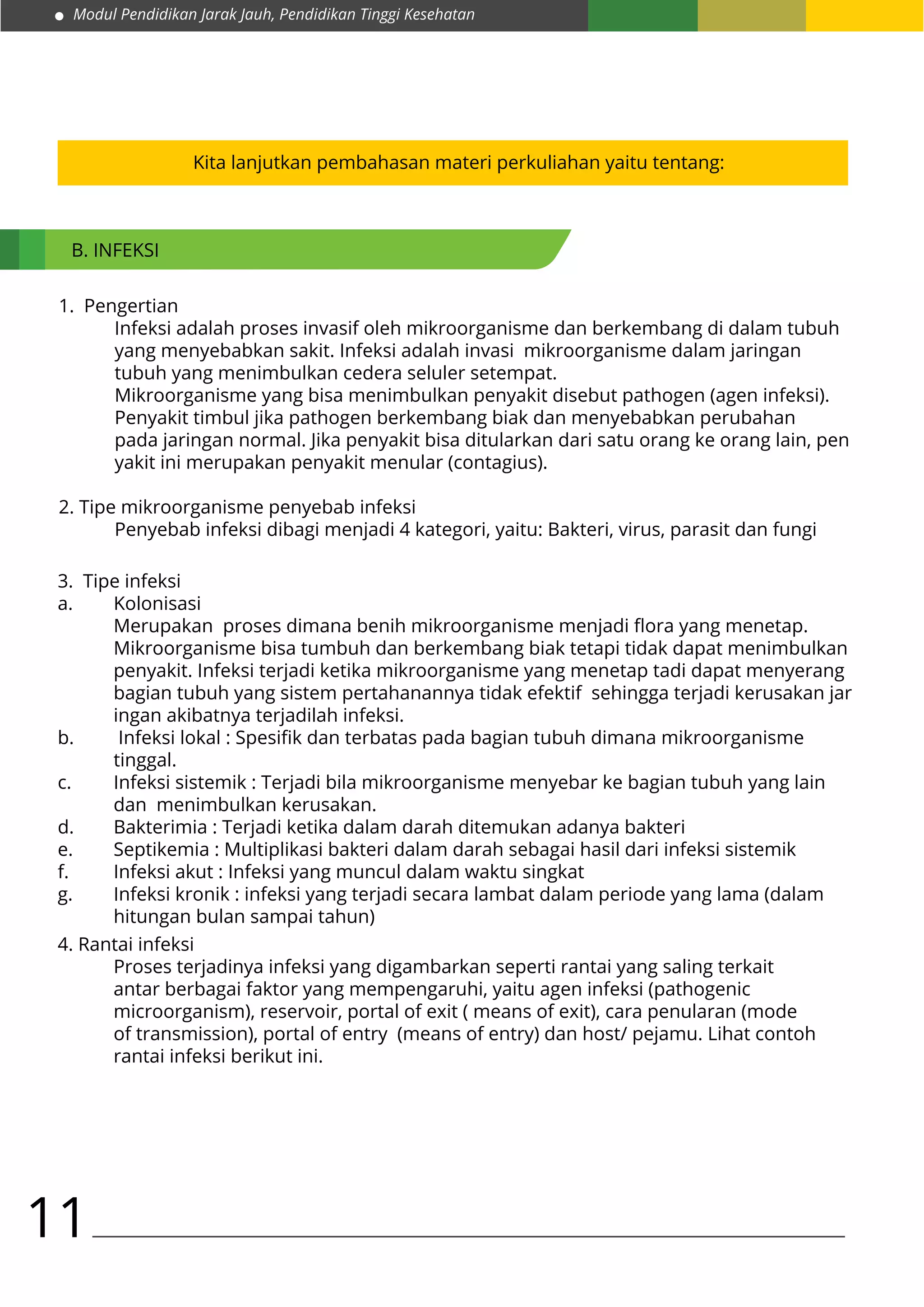 Radang dan mekanisme proses Infeksi | PDF
