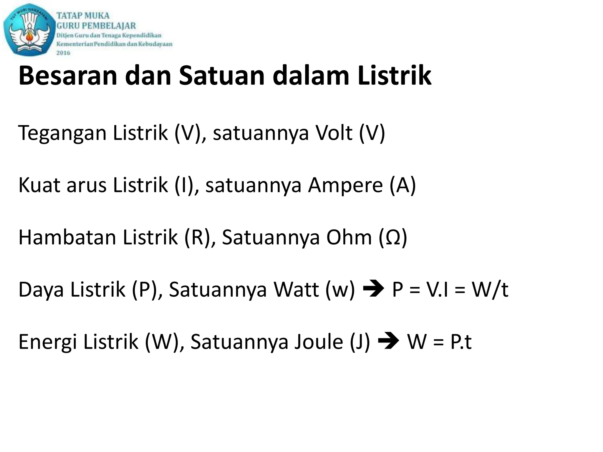 KB 1 Rangkaian Listrik Arus Searah Fisika SMA | PPTX