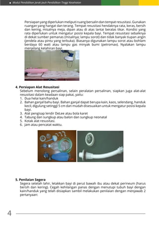 Kb 1 resusitasi pada bayi baru lahir | PDF