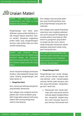 Pengembangan Karir Bidan | PDF