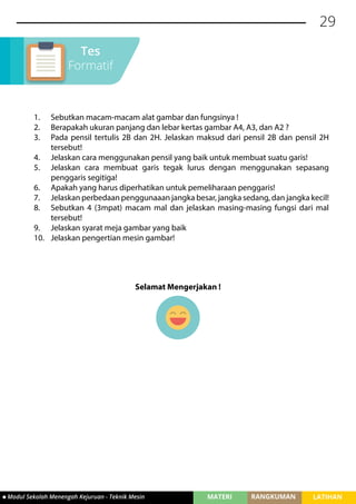 Kb 2 Memilih Gambar Teknik yang Benar | PDF