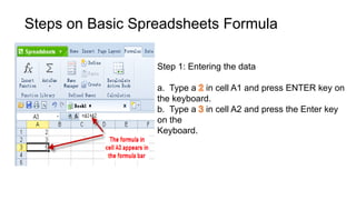 WPS Entering Data | PPTX | Computing | Technology & Computing