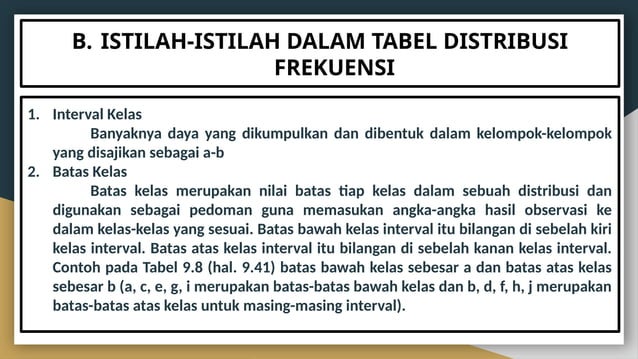 KB 2. Penyajian Data Berkelompok ke Dalam Bentuk Tabel Distribusi ...
