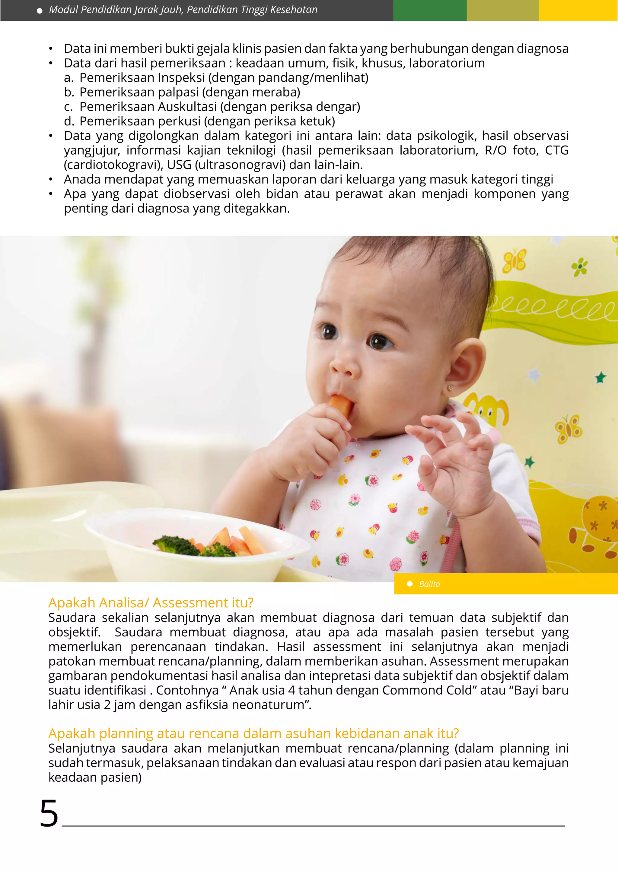 Kb 2 dokumentasi askeb pada neonatus, bayi, balita | PDF