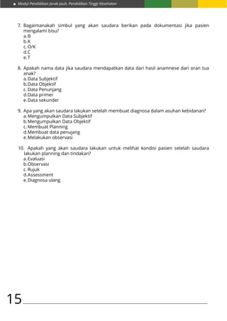 Kb 2 dokumentasi askeb pada neonatus, bayi, balita | PDF