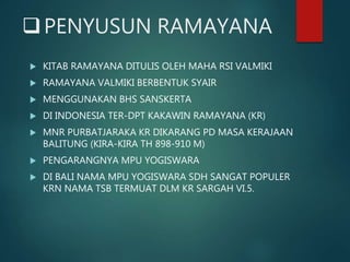 Modul 5 Hindu KB 2 "Ramayana" | PPTX | Hinduism | Religion & Spirituality
