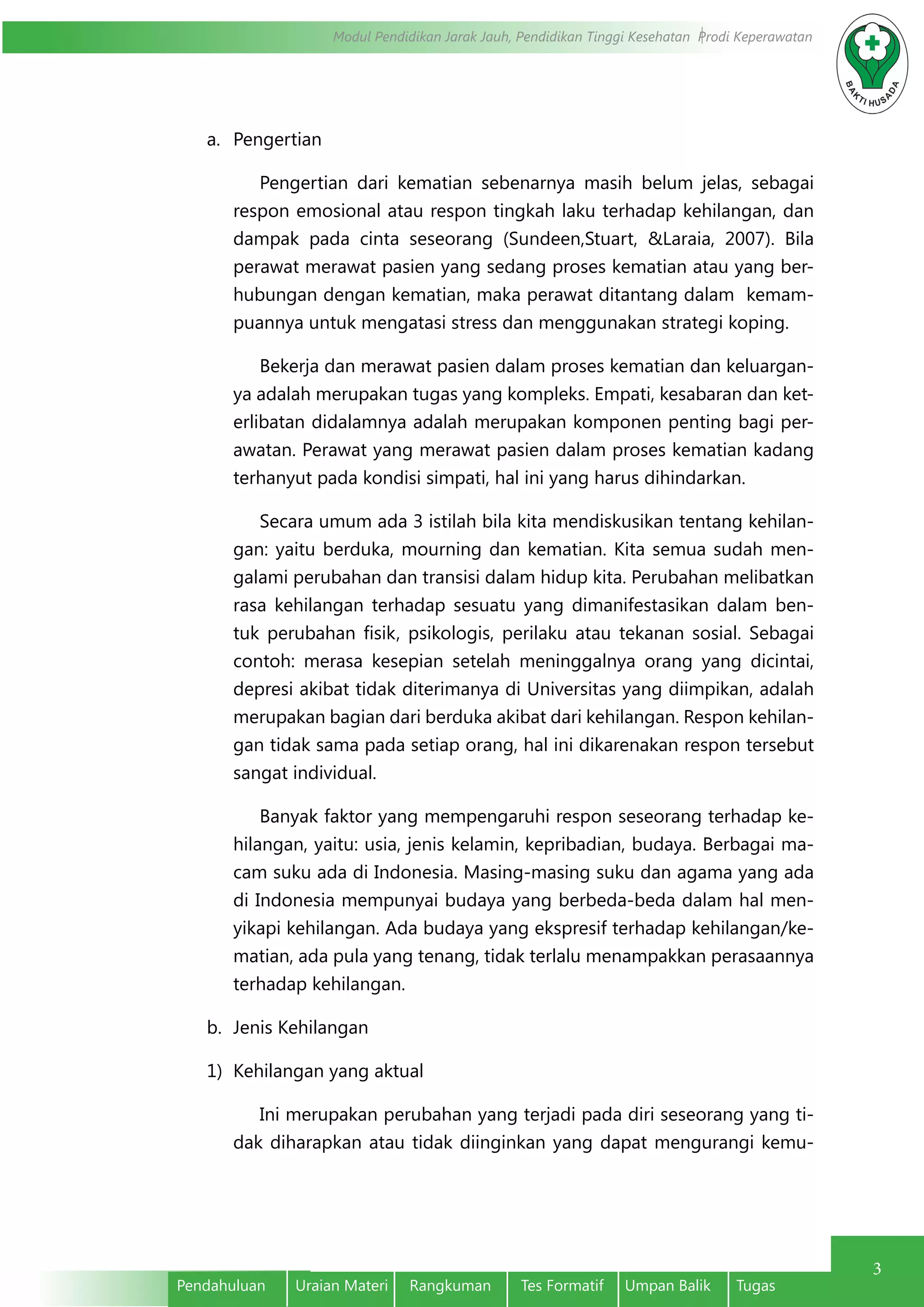 Asuhan Keperawatan Klien Dengan Penyakit Terminal dan Menjelang Ajal | PDF