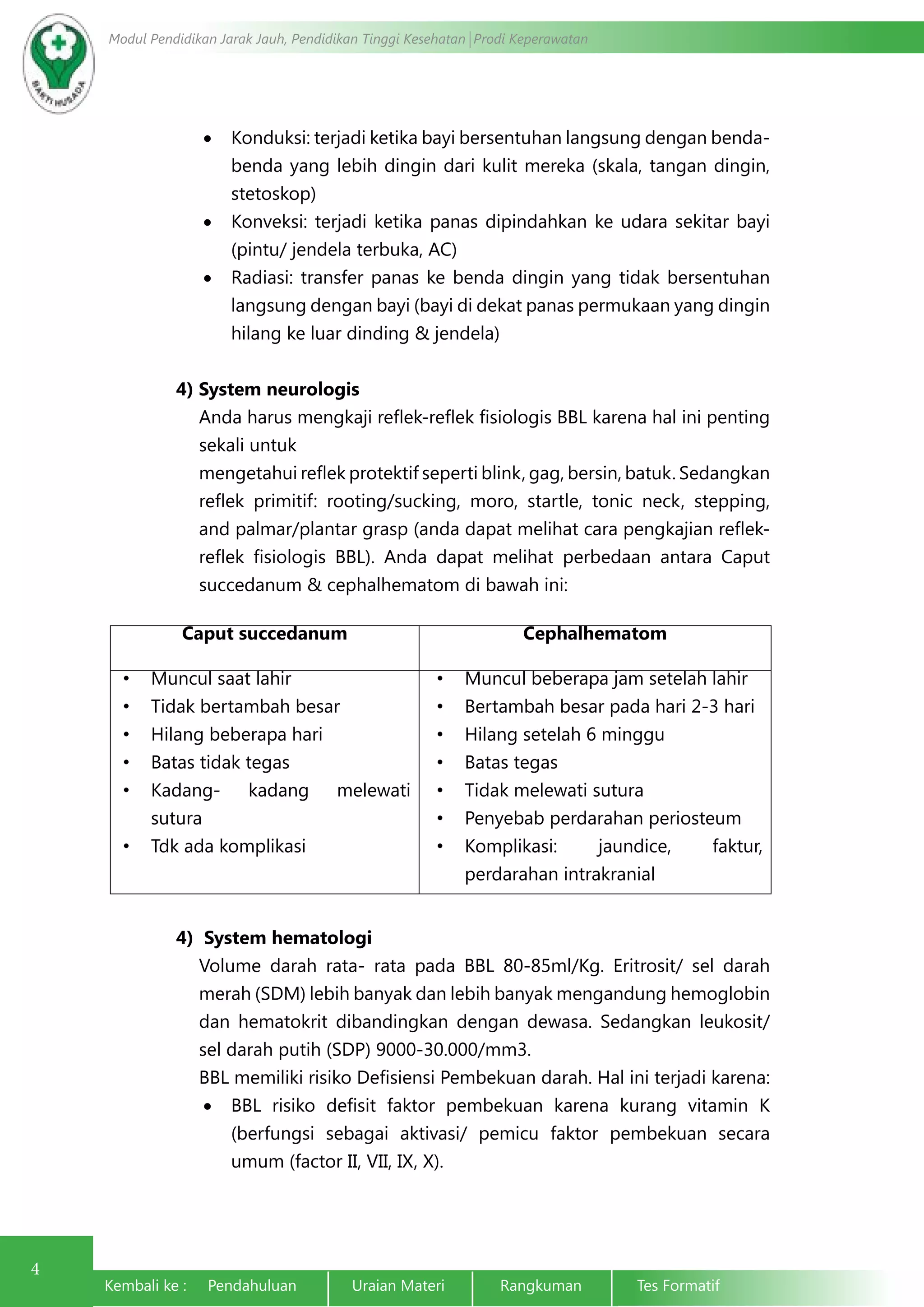 Konsep dasar dan asuhan keperawatan bayi baru lahir (BBL) | PDF