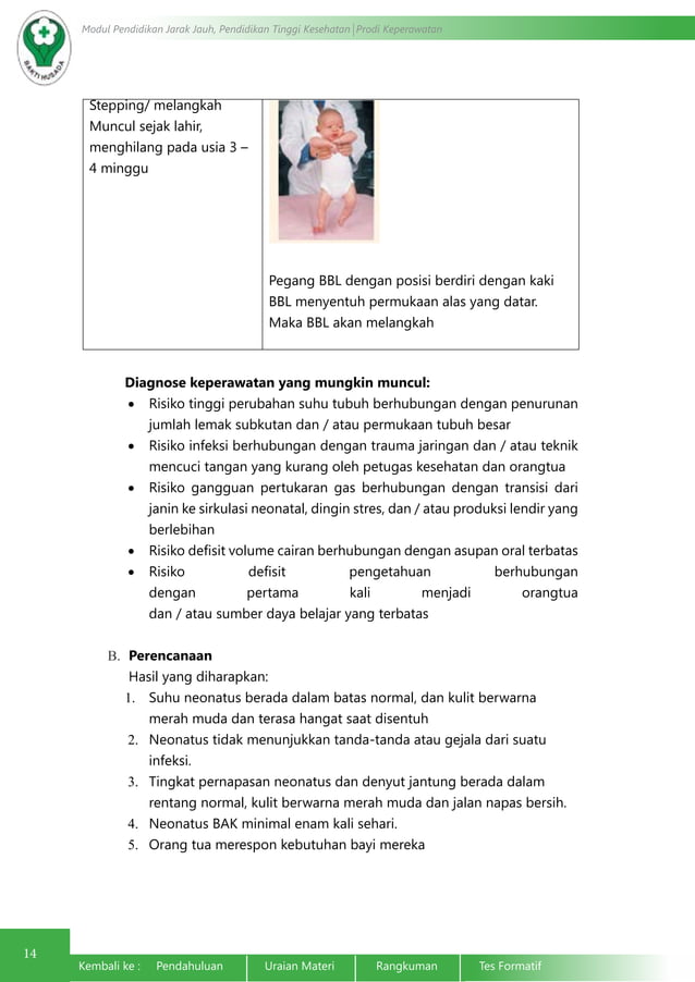 Konsep dasar dan asuhan keperawatan bayi baru lahir (BBL) | PDF