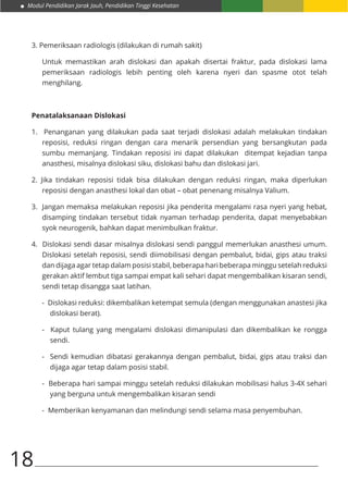 Kb 2 penanganan patah tulang dan cedera otot | PDF