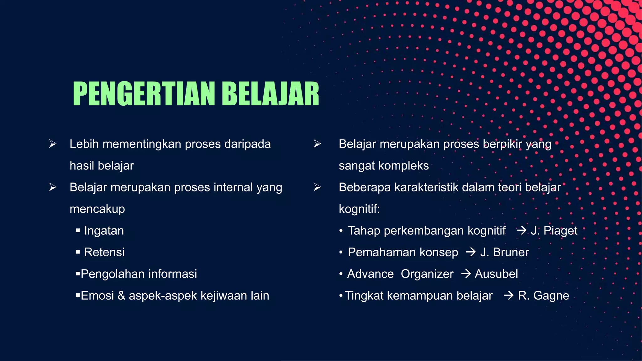 KB 2 Teori Belajar Kognitivisme | PPTX