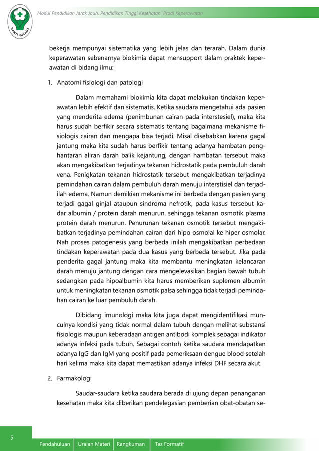 Biokimia bagi Perawat | PDF