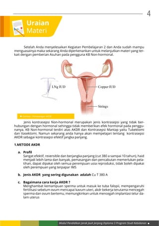 KB 3 Asuhan Kebidanan KB Non Hormonal | PDF