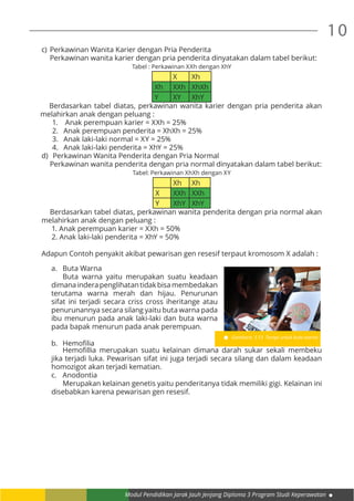 Kb3 kelainan seks dan kromosom | PDF
