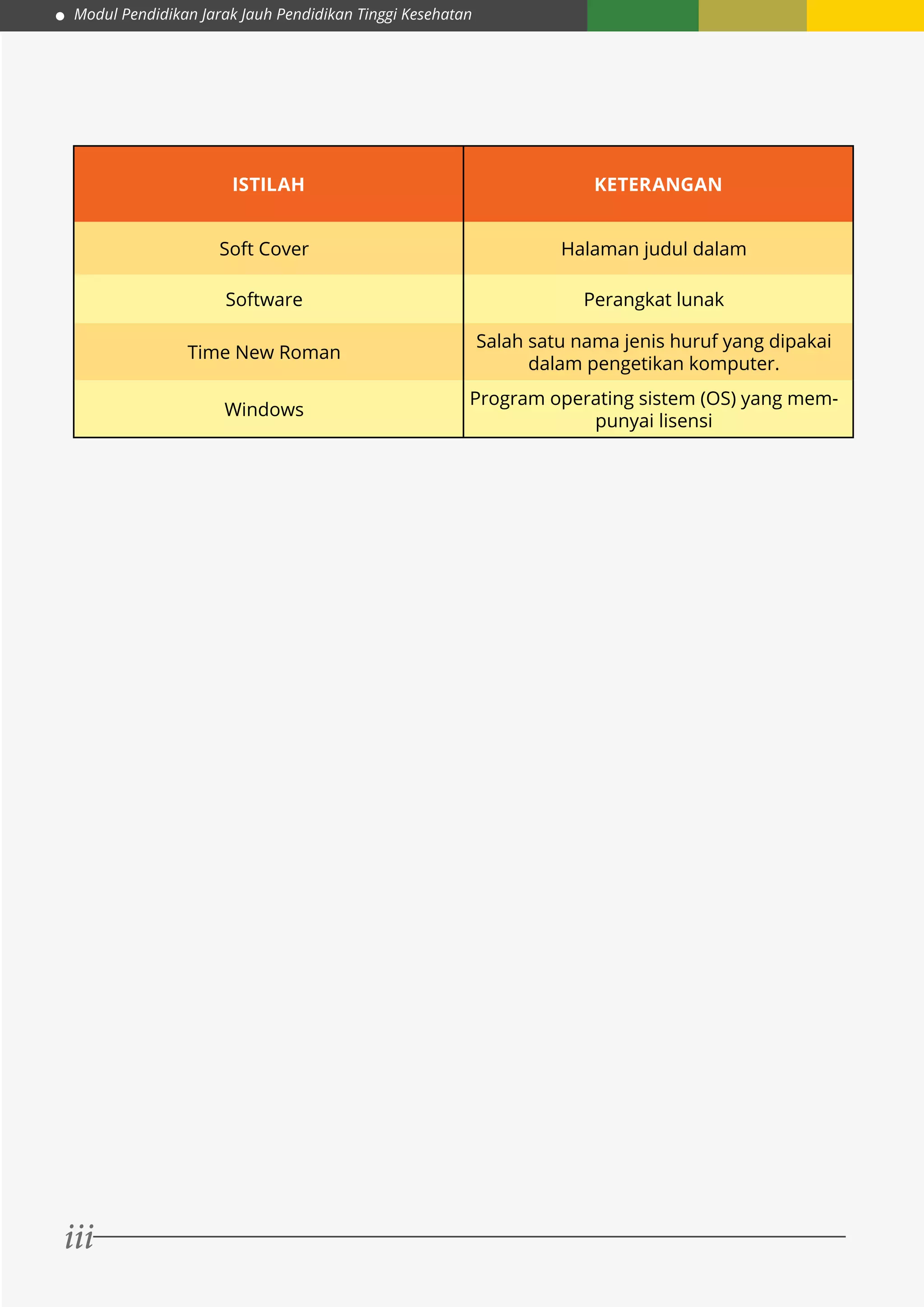 KB 3 Running Notes dan Footnotes | PDF