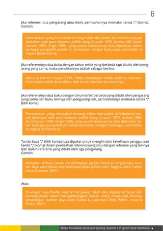 KB 3 Running Notes dan Footnotes | PDF