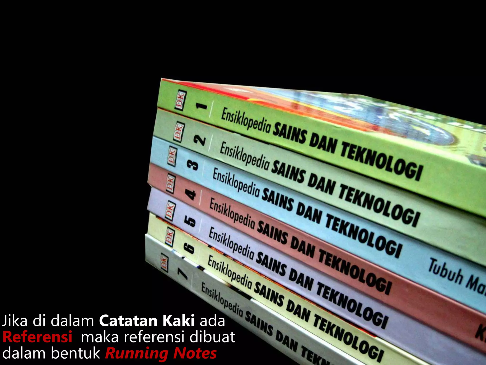 KB 3 Running Notes dan Footnotes | PPTX