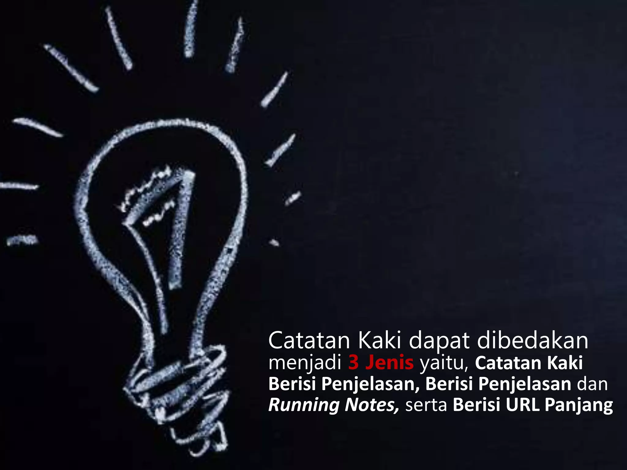 KB 3 Running Notes dan Footnotes | PPTX