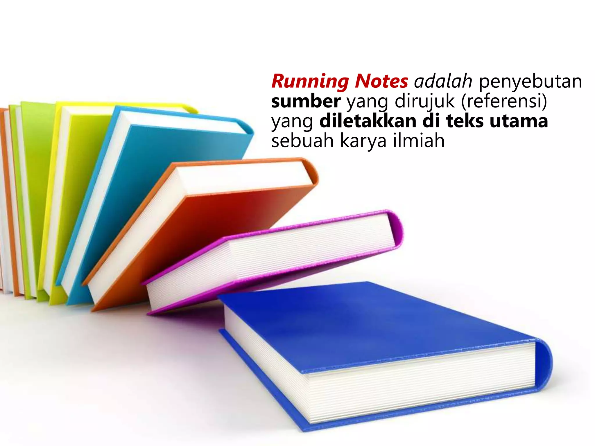 KB 3 Running Notes dan Footnotes | PPTX