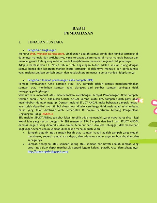 Pencemaran lingkungan hidup | PDF