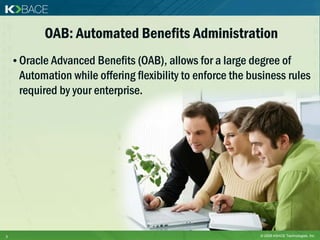 Oracle Advanced Benefits Webinar Slides | PDF