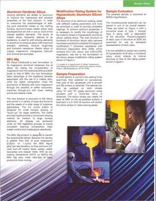 Kb alloys foundrymans guide to sr and ti bor | PDF