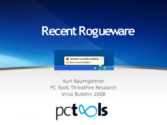 Recent Rogueware | PPT