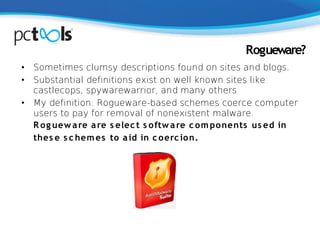 Recent Rogueware | PPT