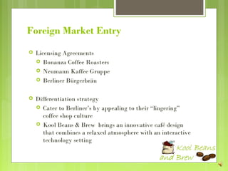 Kool Beans and Brew Power Point Pres | PPT