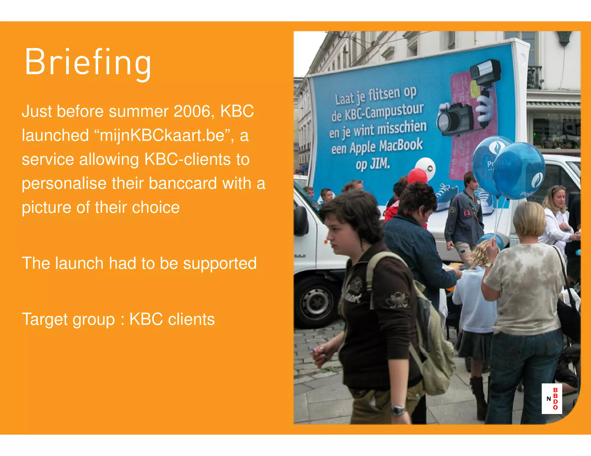 KBC - Photo On Card | PDF