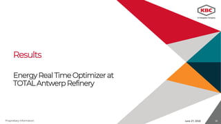 Europe User Conference: KBC Visual MESA energy real-time optimizer at ...