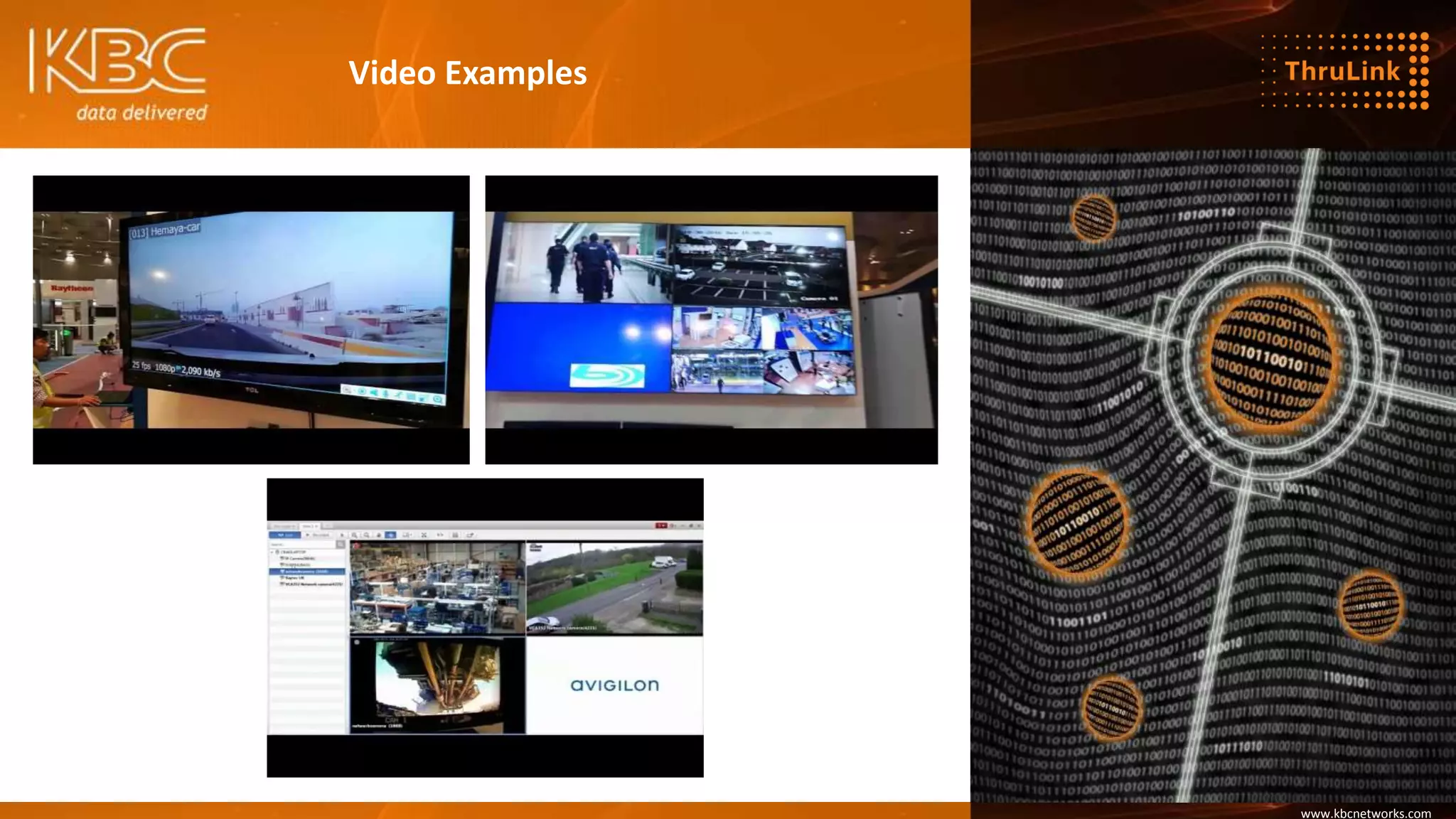 Kbc networks thrulink 15 minute presentation | PPT
