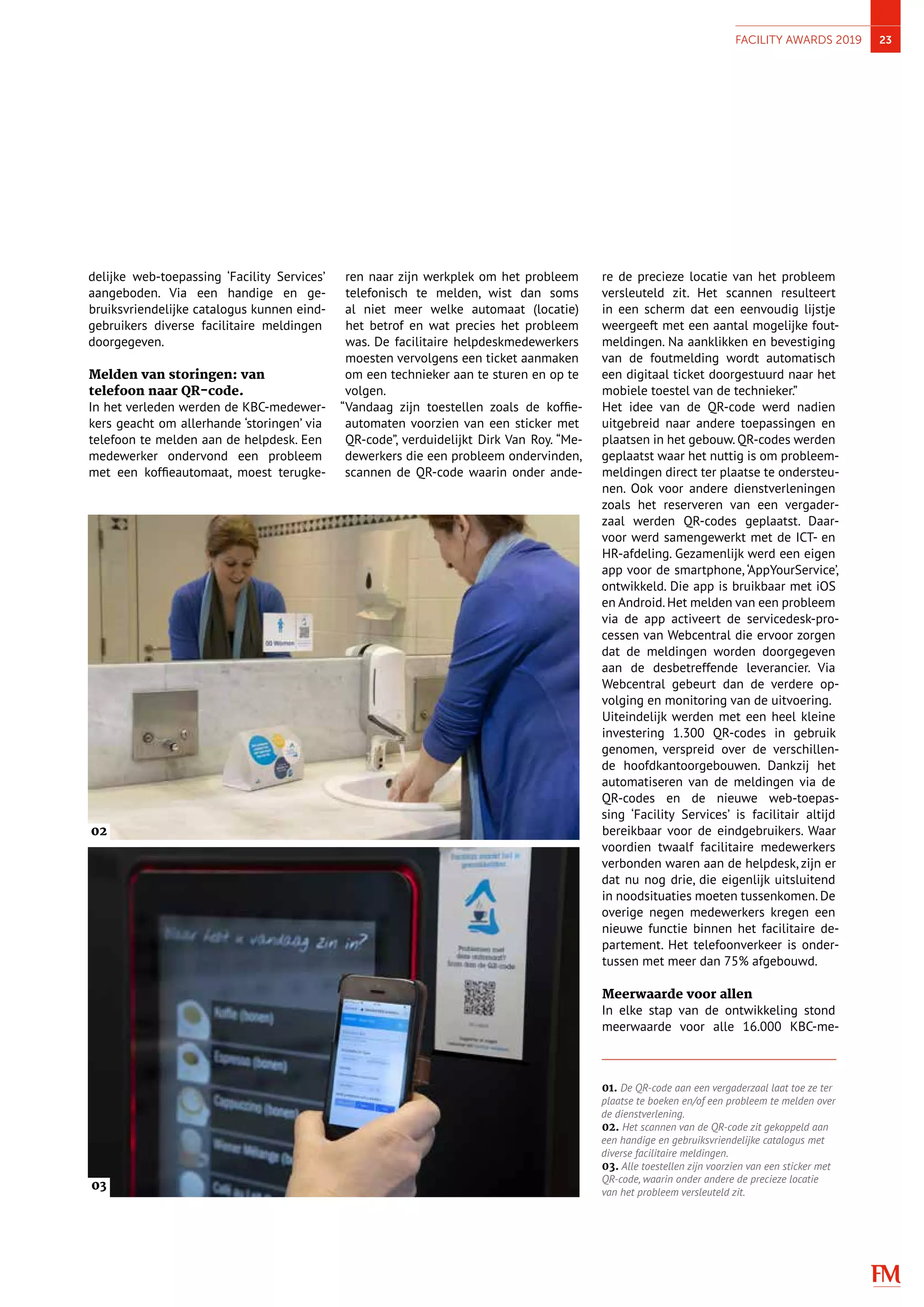 KBC Groep - Kandidaat Facility Awards 2019 | PDF