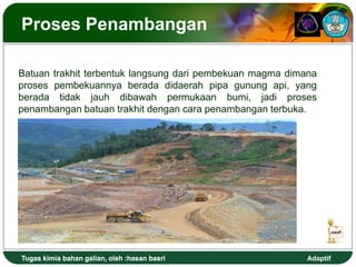 Kbg batu trakhit | PPTX