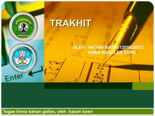 Kbg batu trakhit | PPTX