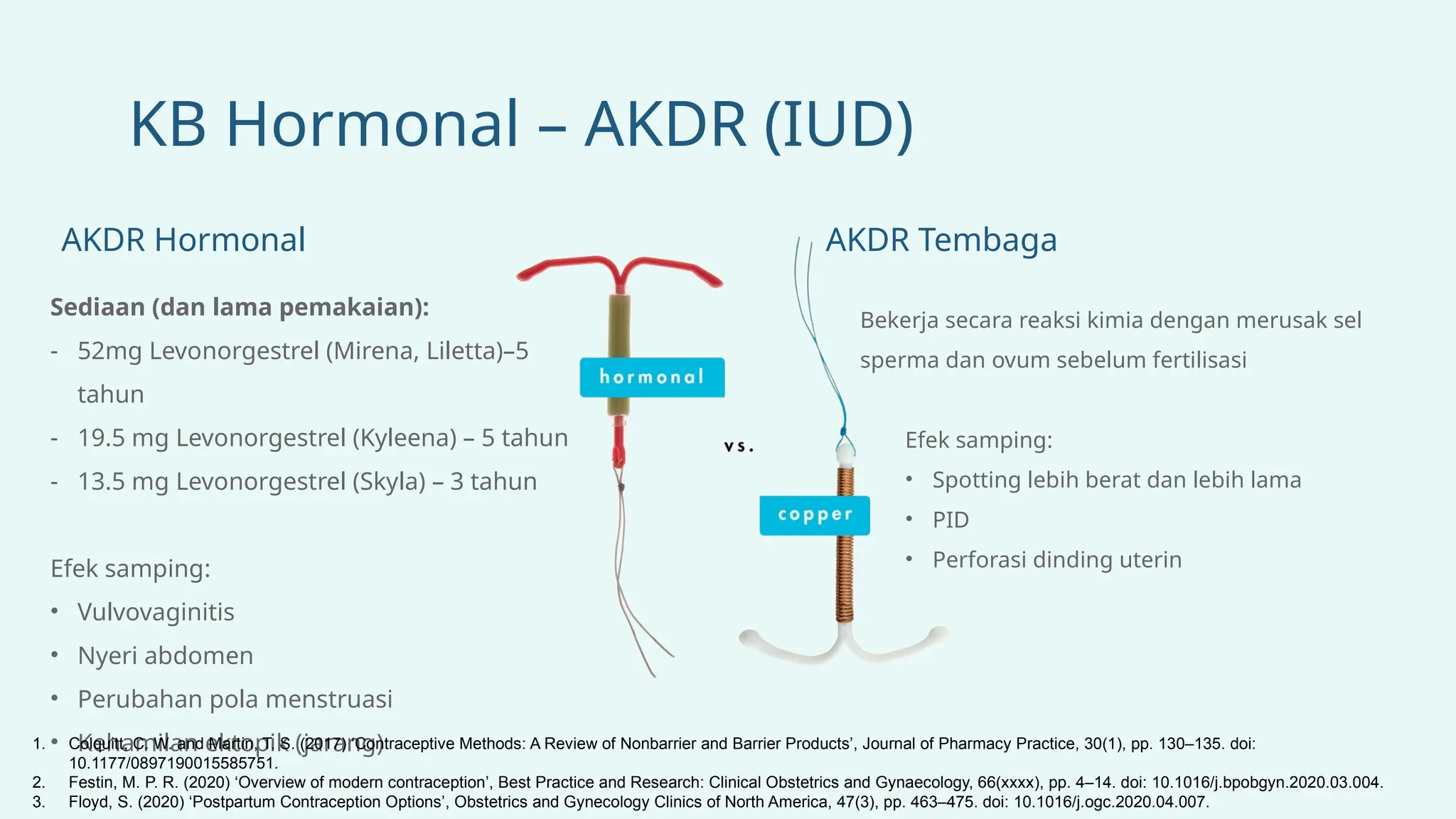 mengenai bermacam-macam jenis KB serta kontraindikasi penggunaan KB | PPTX
