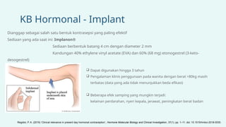 mengenai bermacam-macam jenis KB serta kontraindikasi penggunaan KB | PPTX