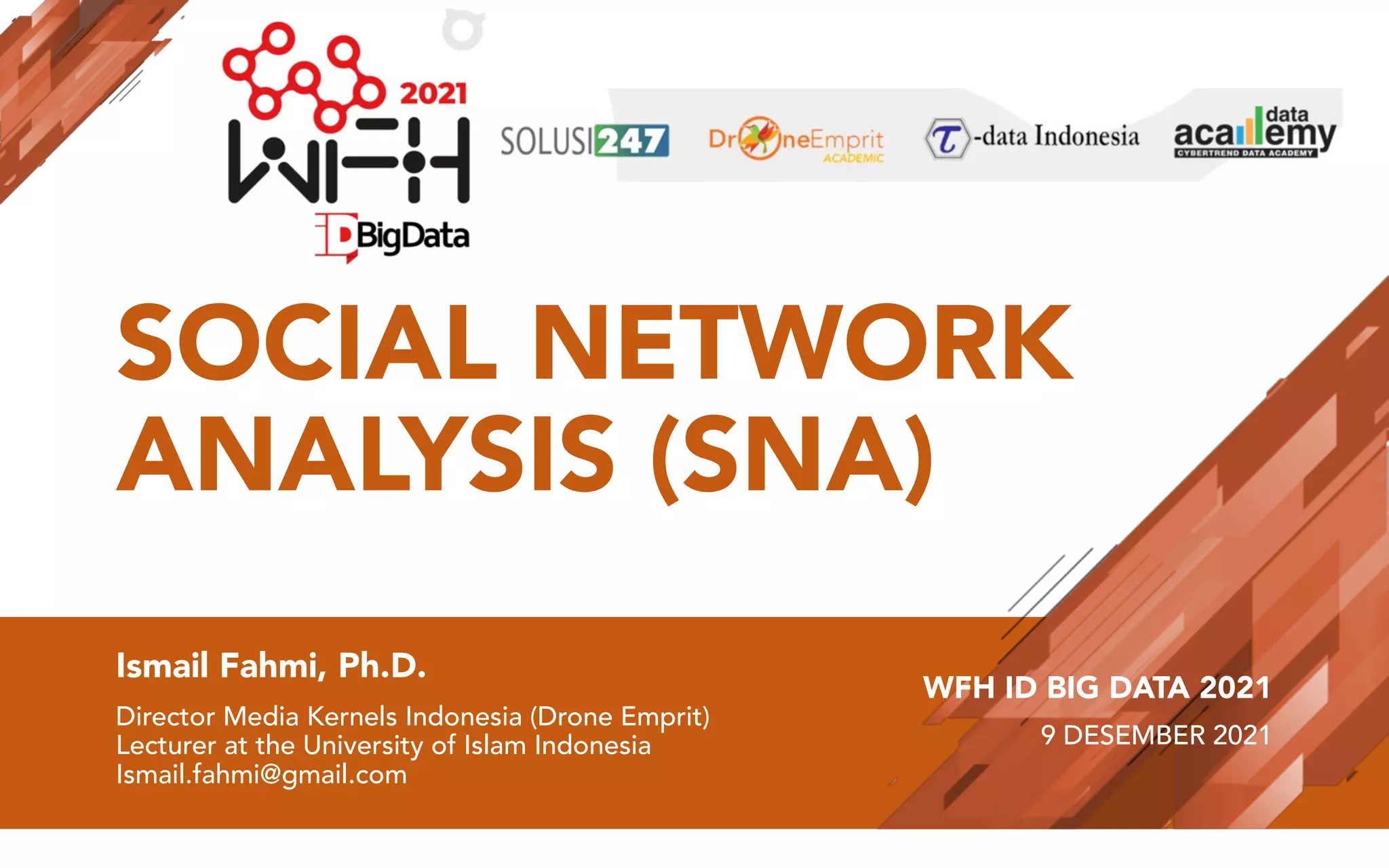 Social Network Analysis using Gephi and Drone Emprit | PDF