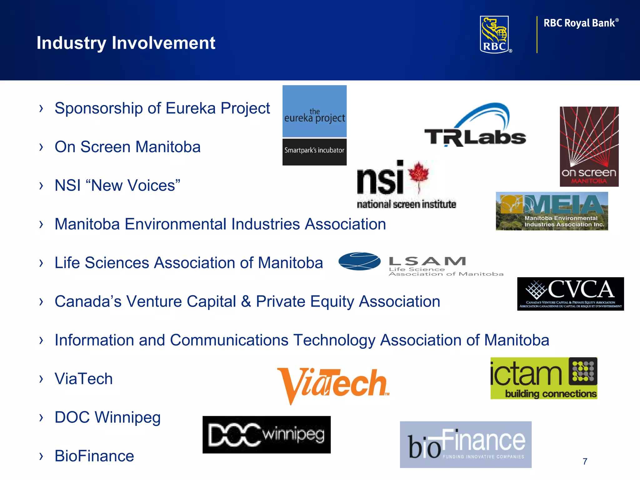 RBC Knowledge Based Industries- Winnipeg | PPT