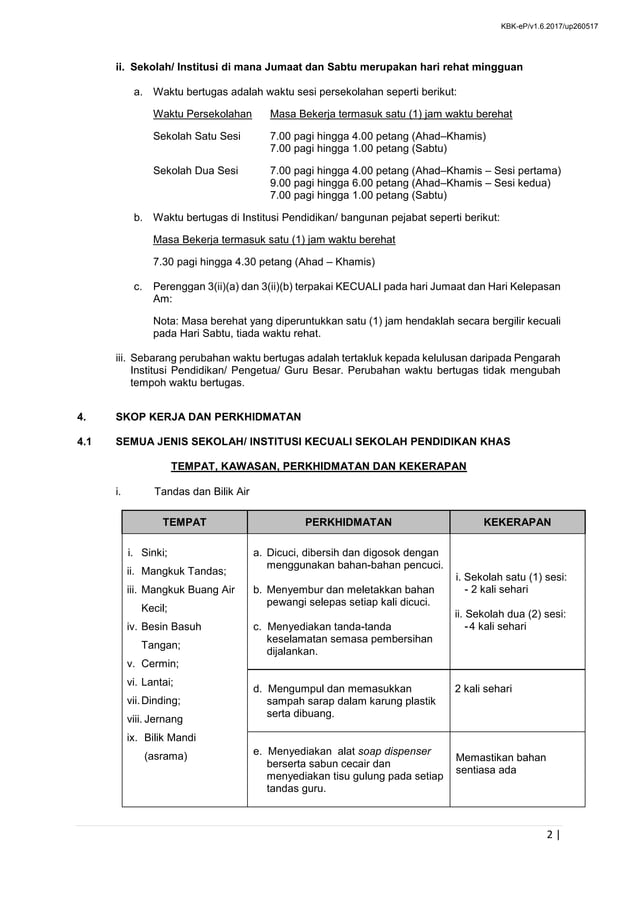 KBK - SKOP DAN SPESIFIKASI PERKHIDMATAN KEBERSIHAN BANGUNAN DAN KAWASAN.pdf