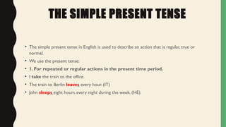 Simple_present 3RD PERSON RULES AND EXERCISES.pptx