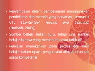 Kurikulum Berbasis Kompetensi | PPTX