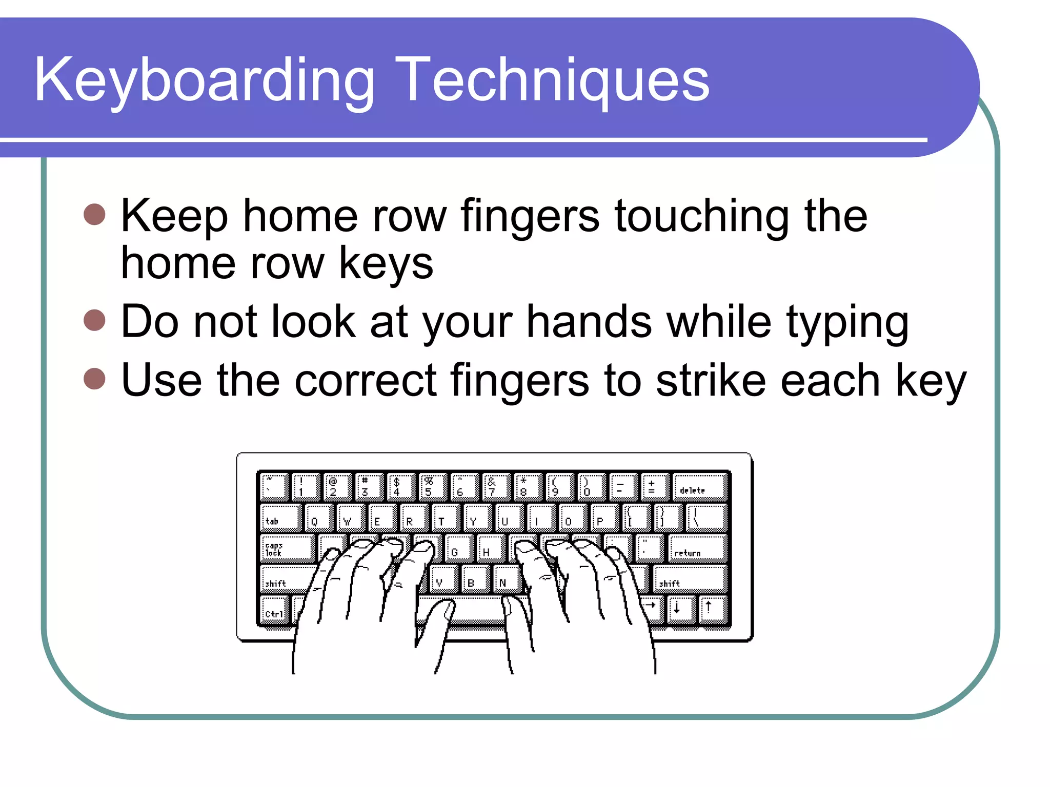 Keyboarding Lesson 1 | PPT