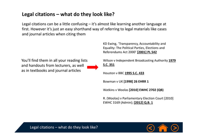Understanding legal citations and abbreviations - Knowledge Base | PPT