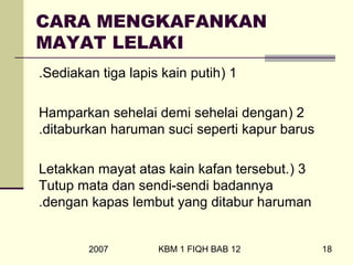 Kbm 1 fiqh bab 12 | PPT