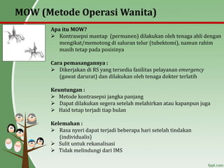 METODE KONTRASEPSI JANGKA PANJANG | PPTX