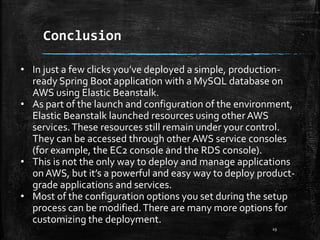 Spring boot-application | PPT