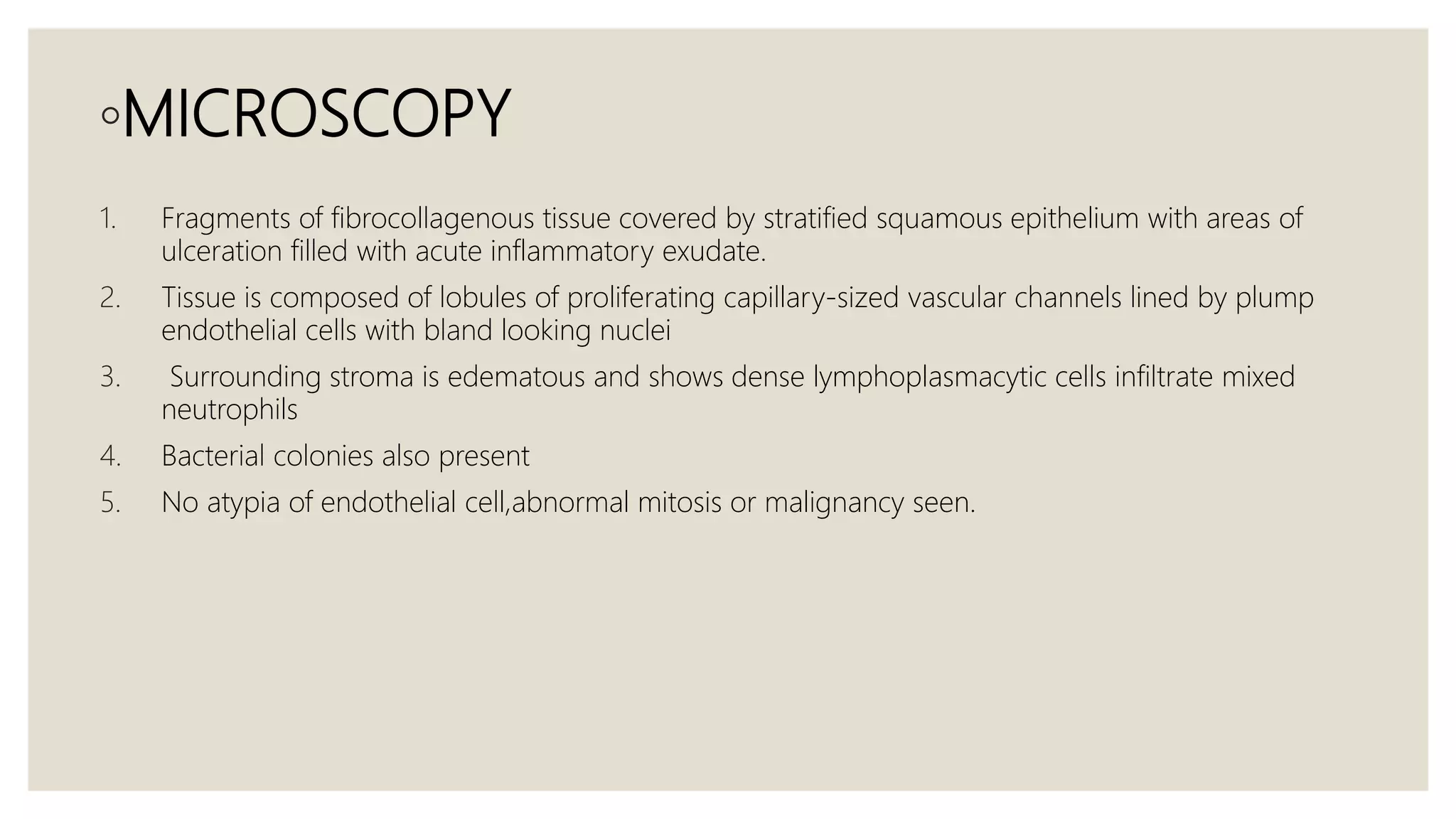 pyogenic granuloma | PPTX