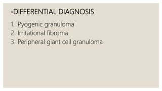 pyogenic granuloma | PPTX